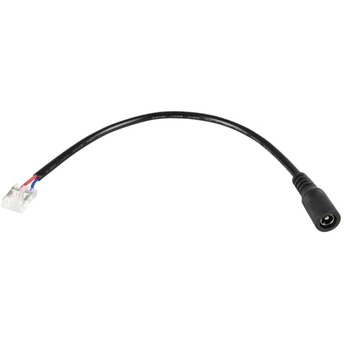 Lyyt - Single Colour LED Tape Crimp to DC Connector 25cm – 2.1mm Female ...