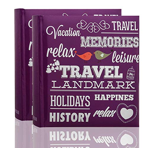 Arpan 2 x Photo Album 200 6 X 4'' / 15 x 10 cm Photos Slip in Picture ...