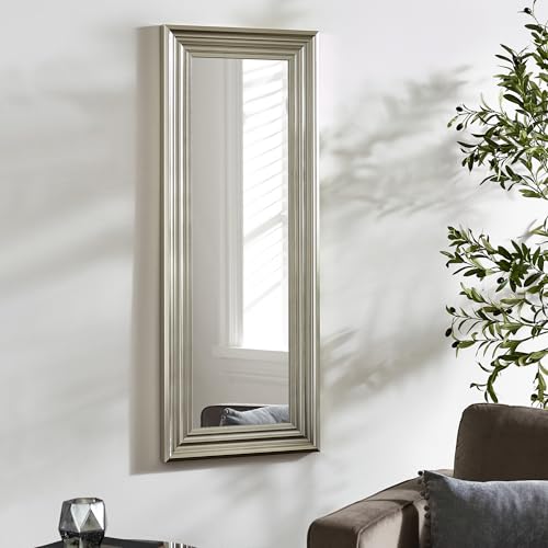 Julian Bowen Tokyo Pewter Tall Rectangular Dressing Mirror by Amazon ...