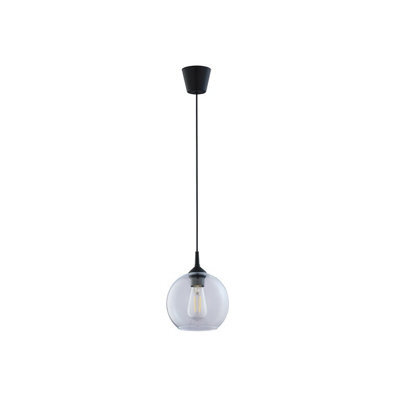 Luminosa Lighting Luminosa Cubus 18Cm Dome Pendant Ceiling Light Black ...