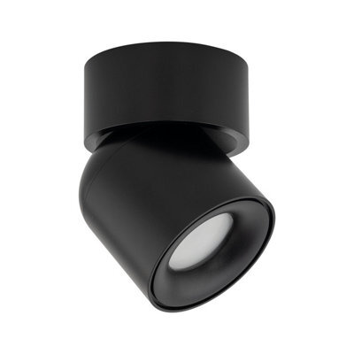 Luminosa Lighting Luminosa Twist Surface Mounted Downlight Black 1Xgu10 ...