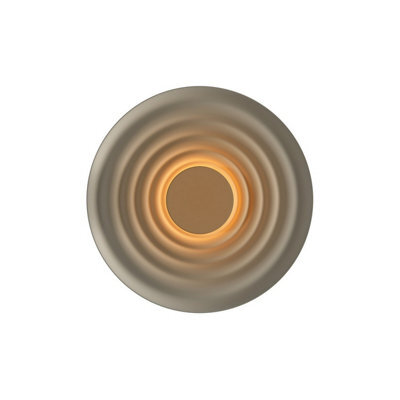 Luminosa Lighting Luminosa Nami Modern Integrated Led Wall Lamp Khaki ...