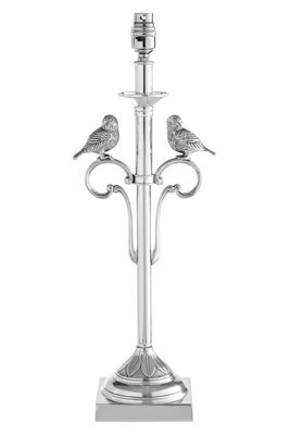 Orsina Silver Metal Decorative Lamp Base by B&Q | ufurnish.com