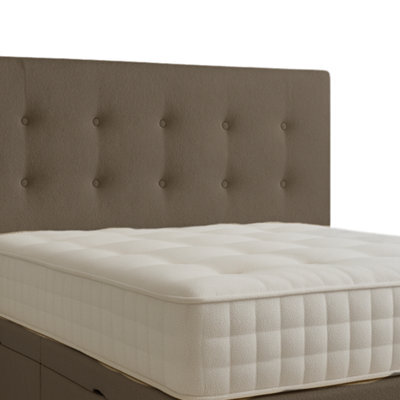 "Urban Textures Luxury 20"" High Eden Boucle Upholstered Bed Headboard ...
