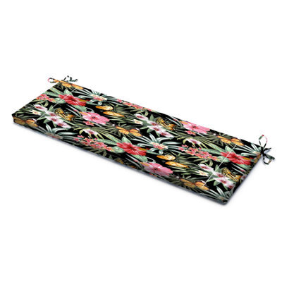 Luxury Living Flutterby Water Repellent Garden Bench Seat Pad by B&Q ...