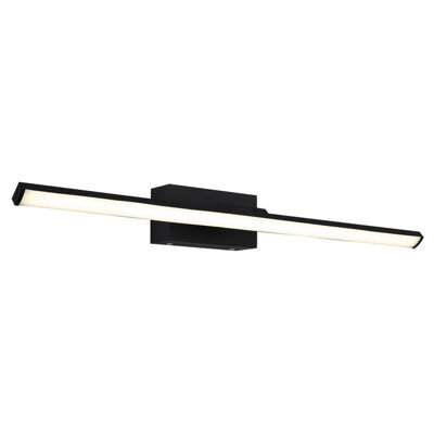 Luminosa Lighting Luminosa Bennett Integrated Led Wall Lamp Matt Black ...