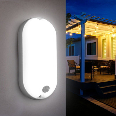 Motion Ip65 Pir Sensor Lights Outdoor Garden Security Wall Light Path ...
