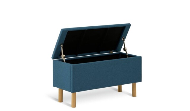 "Habitat Olivia Large Ottoman Storage Box - Blue " by Cheap Furniture ...
