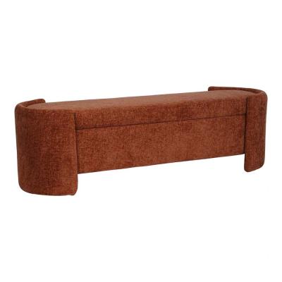 Libra Waverley Terracotta Upholstered Storage Bench by Choice Furniture ...
