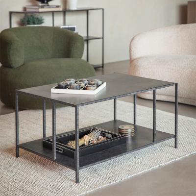 Libra Brooks Mottled Black Coffee Table by Choice Furniture Superstore ...