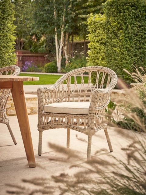 Decorative Weave Dining Chair by Cox & Cox | ufurnish.com