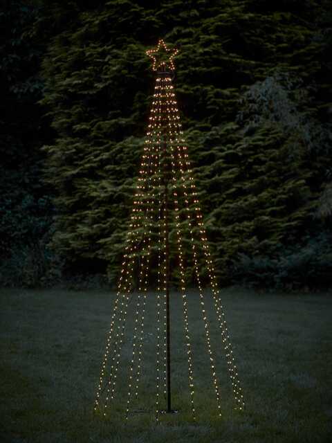 Light Up Cone Tree Tower - Large by Cox & Cox | ufurnish.com
