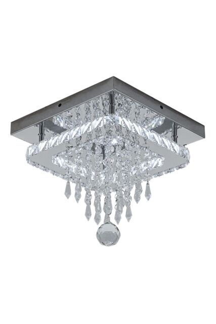 24W Non-Dimmable Crystal Ceiling Light by Debenhams | ufurnish.com