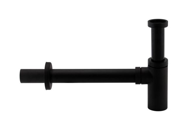 AQUARIUS FT Series Round Modern Basin Bottle Trap in Black by Debenhams ...