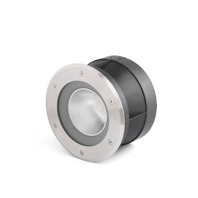 Netlighting Suria LED Outdoor Recessed Spotlight Wide Beam Angle Matt ...