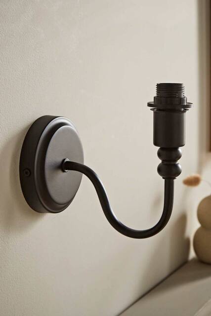 ValueLights Binky Rechargeable LED Bulb Wall Light Base in Black by ...