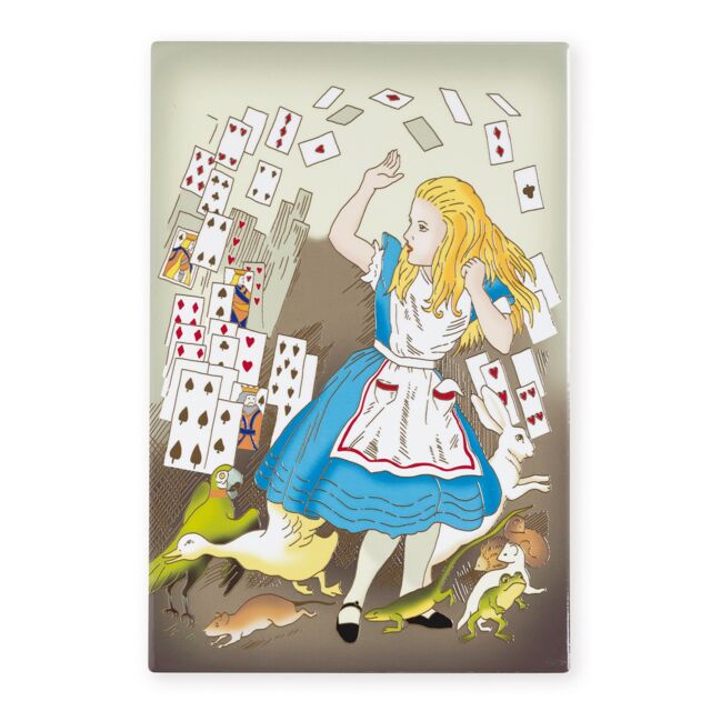 Arora Design Art of Arora - Alice in Wonderland - Alice & Cards Tile by ...