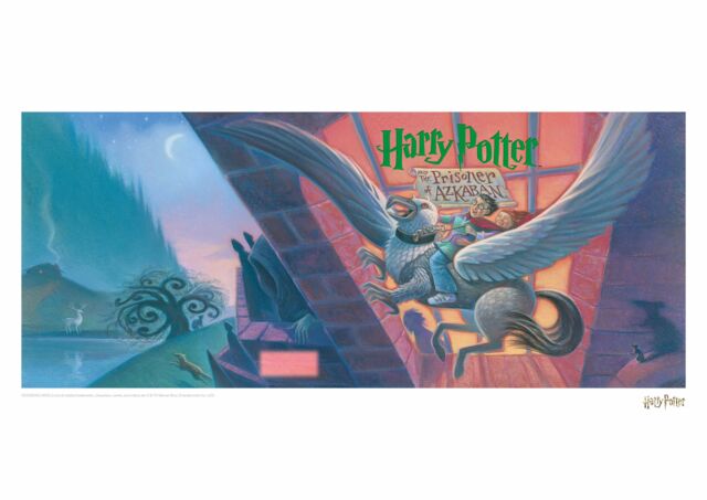 Harry Potter The Prisoner of Azkaban Book Cover Artwork Limited Edition ...