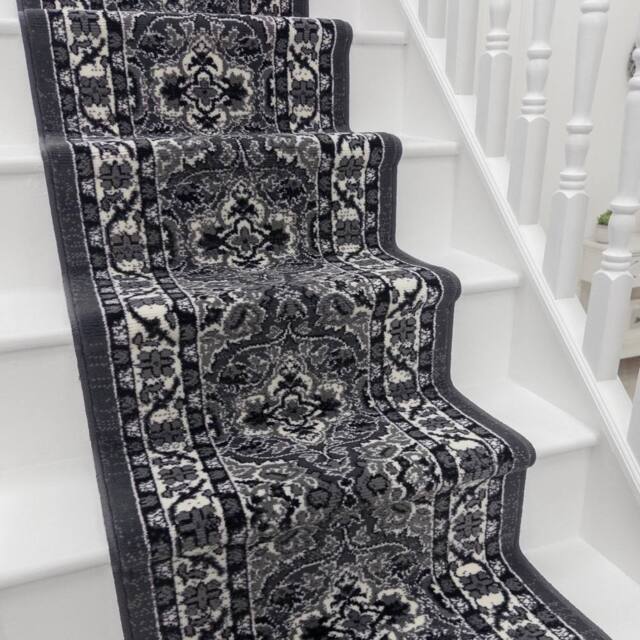 runrug Stair Runner Carpet for Staircases - Soft & Comfy, 9mm - 'Senneh ...