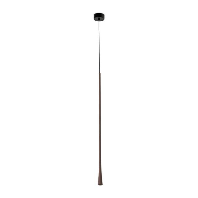 Netlighting Diana 80 Integrated LED Pendant Ceiling Light Dark Brown ...
