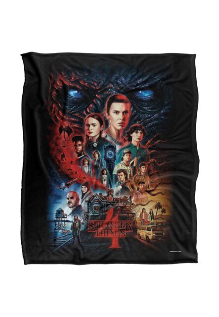 Stranger Things Creel House Season Four Officially Licensed Silky Touch ...