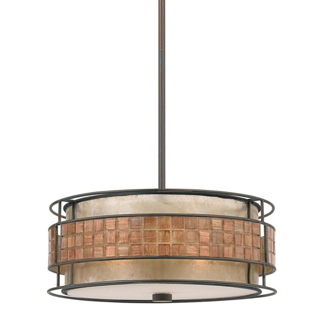 Loops 4 Bulb Ceiling Pendant Light Fitting Renaissance Copper LED E27 ...