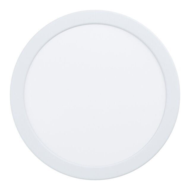 Loops Wall / Ceiling Flush Downlight 216mm White Round Spotlight 16.5W ...