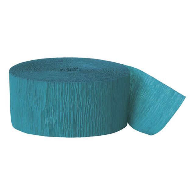 Unique Party Crepe Streamer Roll (81ft) in Bottle Green by Debenhams ...