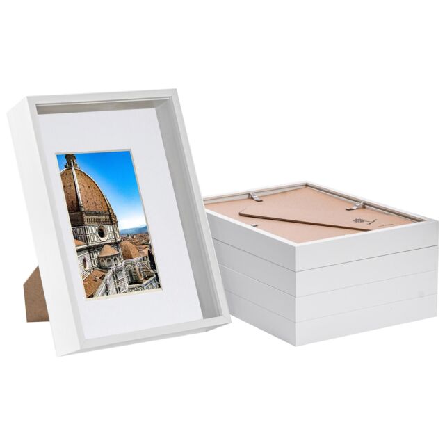 "Nicola Spring 3D Deep Box Frames with A5 Mount - A4 (8"" x 12 ...
