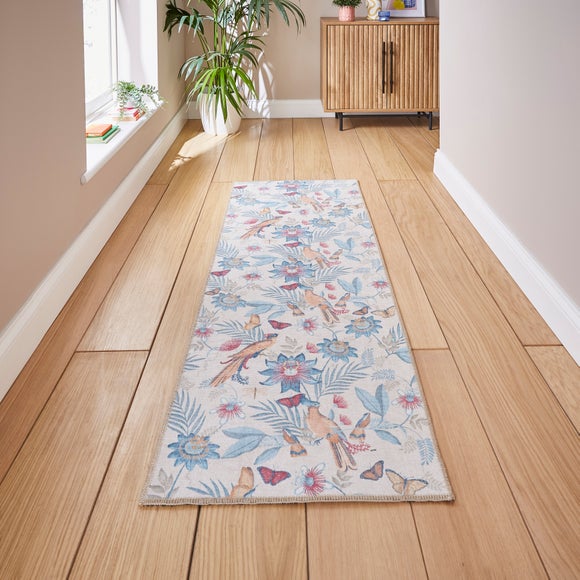 Catherine Lansfield Amaya Birds Runner by Dunelm | ufurnish.com