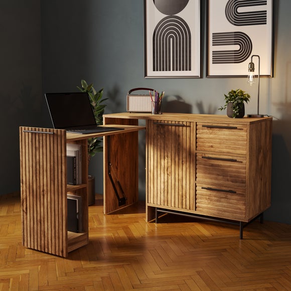 Bryant Pull Out Desk by Dunelm | ufurnish.com