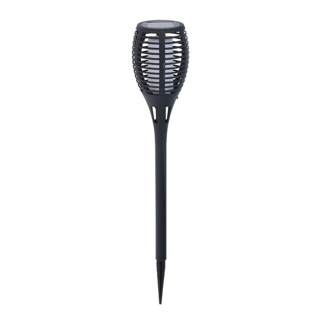 Solar Garden Lights Progarden Black Polypropylene Ø 10 X 58 Cm Solar by ...