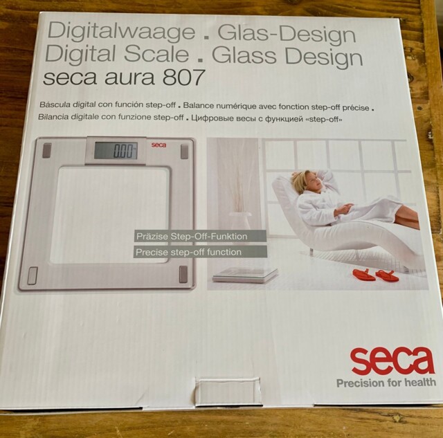 Seca 807 - Aura Glass Bathroom Scale With Large Display by eBay ...