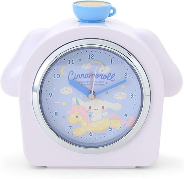 Sanrio Cinnamoroll Alarm Clock Light Quartz Battery Operated Desk by ...