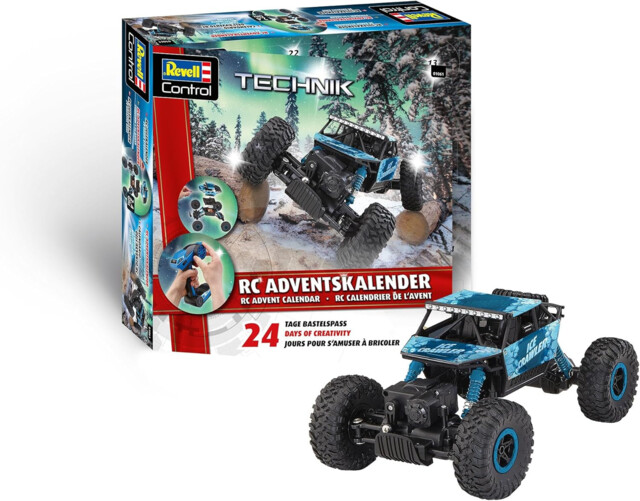 Revell Advent Calendar Rc Crawler I Remote Controlled Advent Calendar ...