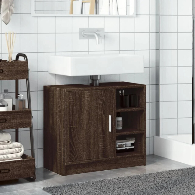 Bathroom Sink Cabinet Under Basin Unit Cupboard 1 Door Storage by eBay ...