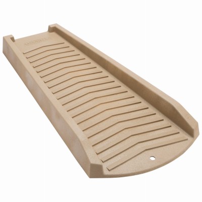 12 Pack - Splash Block, Extends Downspout, Stone-color Plastic, 24 In ...
