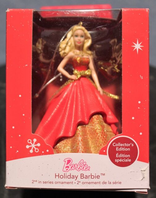 2014 Holiday Barbie Ornament 2nd In Series Christmas Ag Carlton by eBay ...