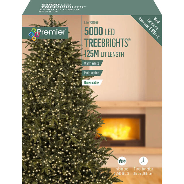 Premier 5000 Led Multi-action Treebrights Christmas Lights Timer - by ...