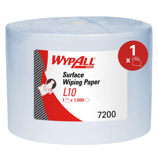 Wypall L10 Jumbo Blue Roll Paper Wipers- 1 Roll by eBay | ufurnish.com