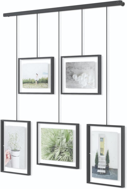 Exhibit Picture Frame Gallery Set, Adjustable Wall Collage Displays by ...