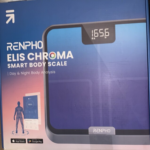 Renpho Elis Chroma Smart Body Scale Wifi Day & Night Body Analysis by ...