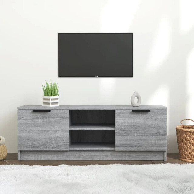 Modern Wooden 40 Inch Tv Tele Stand Unit Cabinet With With 2 Doors by ...