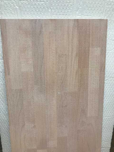 White Oiled Top Ikea Kallax 4 Cube Long Cover Panel - Solidwood Beech ...