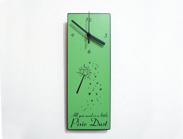 Peter Pan All You Need Is A Little Pixie Dust - Wall Clock by Etsy ...