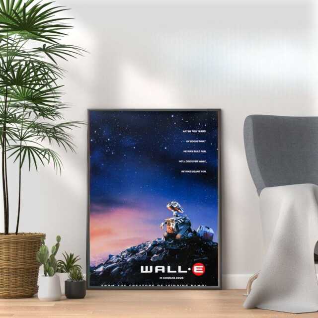 Wall-E Movie Poster 2000S Film Art Print - A3, A4, A5 by Etsy ...