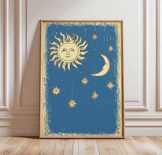 celestial wall stickers