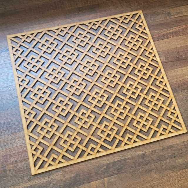Greek Style Mdf Radiator Cabinet Screen Geometric Trellis Wall Decor ...