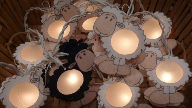 Sheep String Lights by Etsy | ufurnish.com