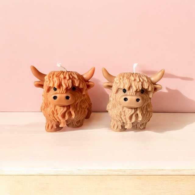 Mini Highland Cow Candle - Gift by Etsy | ufurnish.com